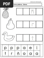 Cuadernillo - Fonema - P | PDF