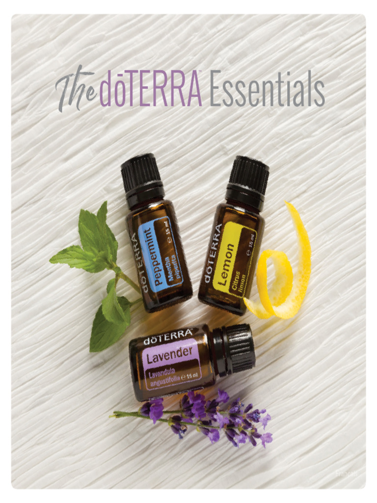 Doterra Essentials Eu FR | PDF | Huile essentielle | Gingembre