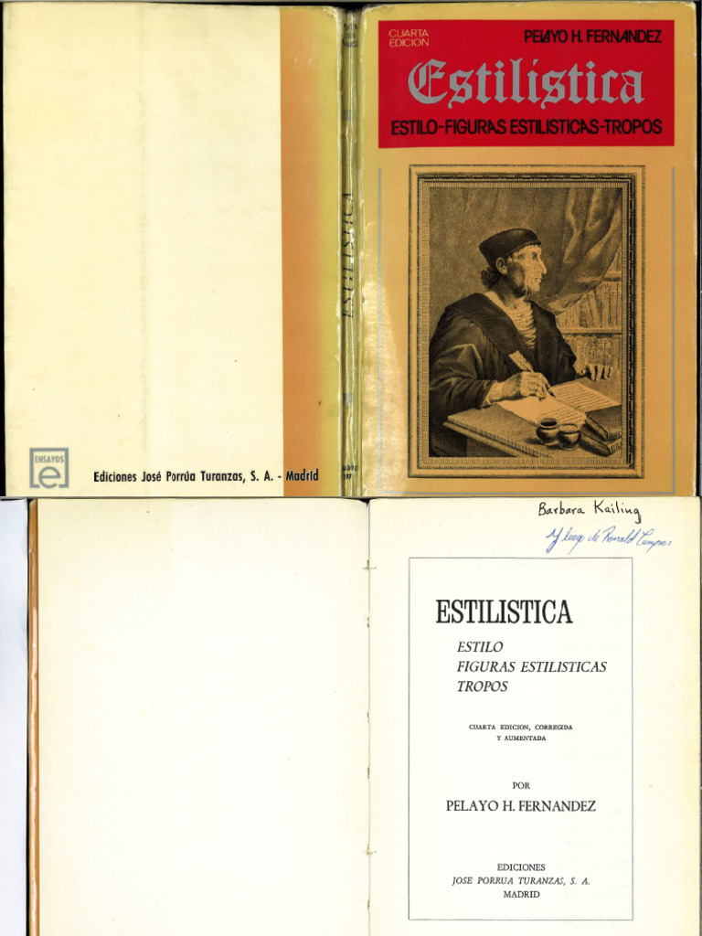 Livro - Pelayo Fernandez - Estilistica | PDF