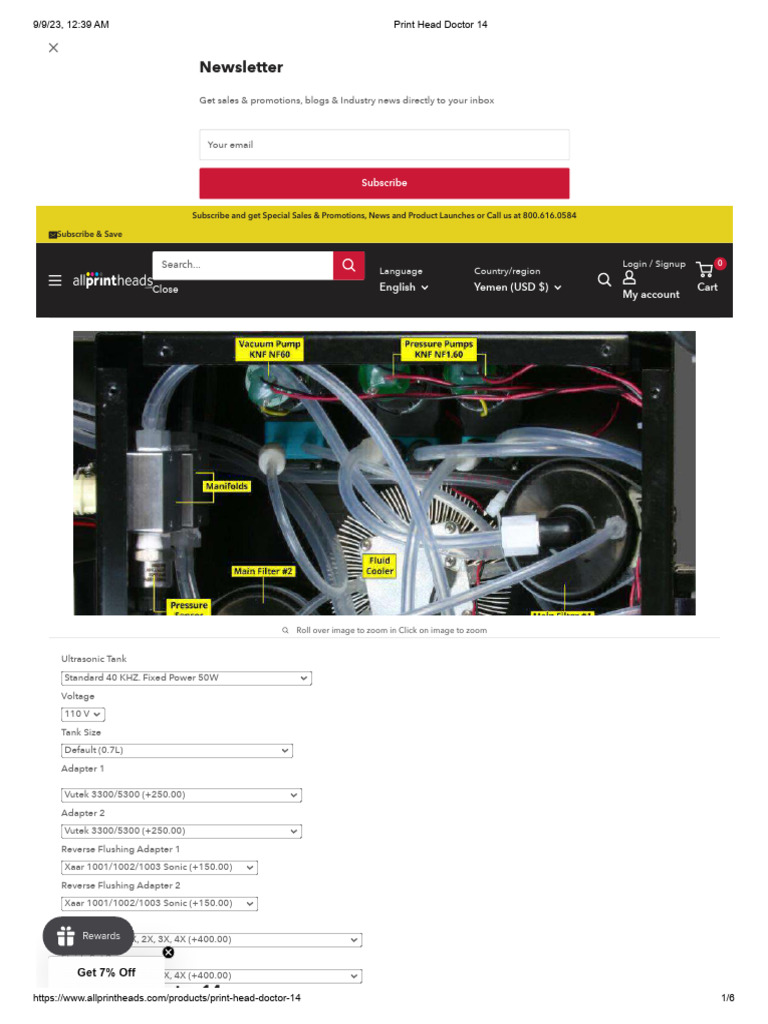 Print Head Doctor 14 | PDF | Pump | Vacuum