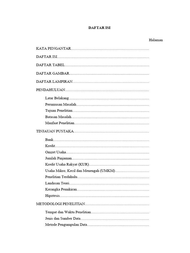Daftar Isi 4 | PDF | Bisnis | Seni