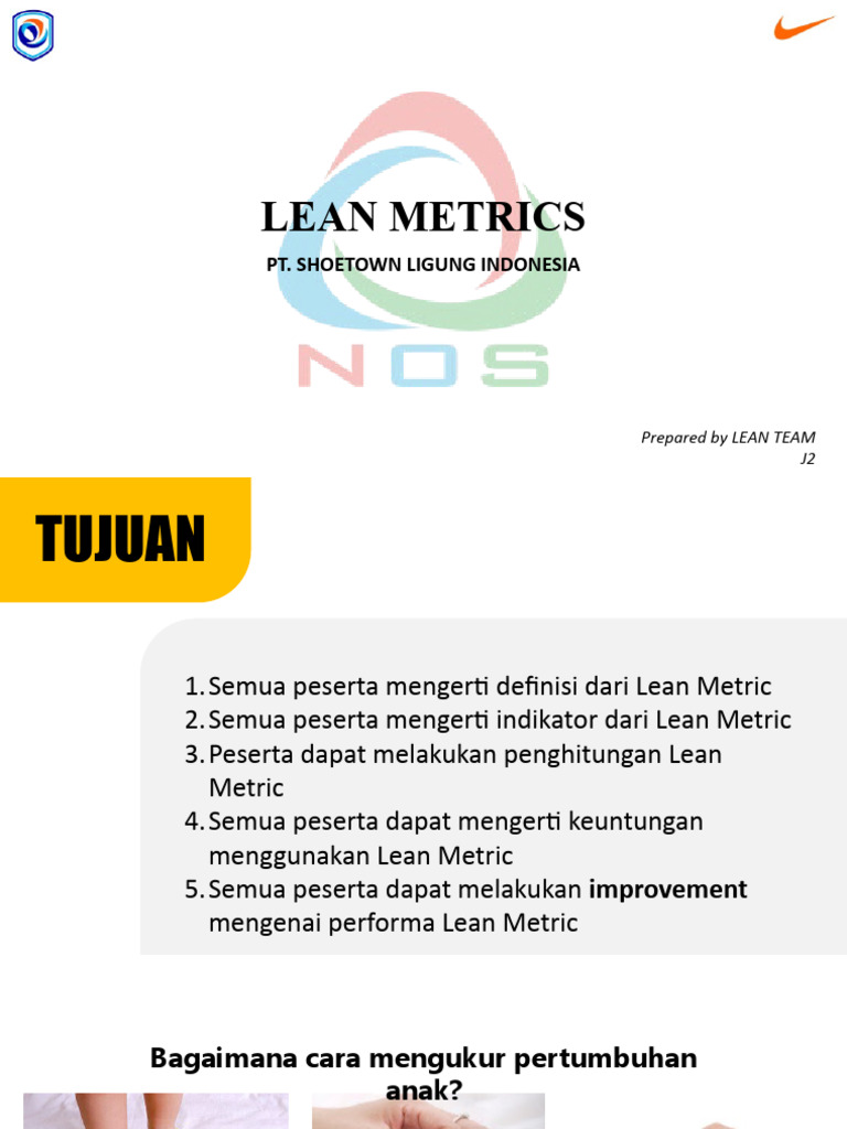 LEAN METRICS - Bahasa | PDF