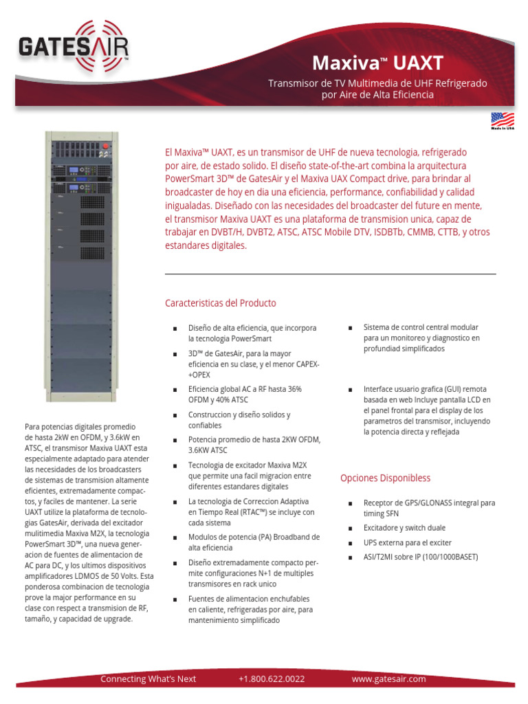 Maxiva Uaxt Es TC 0116 | PDF | Ingeniería Informática | Radio