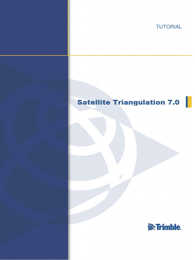 Tutorial SatelliteTriangulation (English) 70 | PDF | Menu (Computing) | Computing