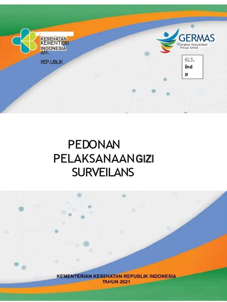 PDF Buku Pedoman Pelaksanan Teknis Surveilans Gizi 2021 | PDF