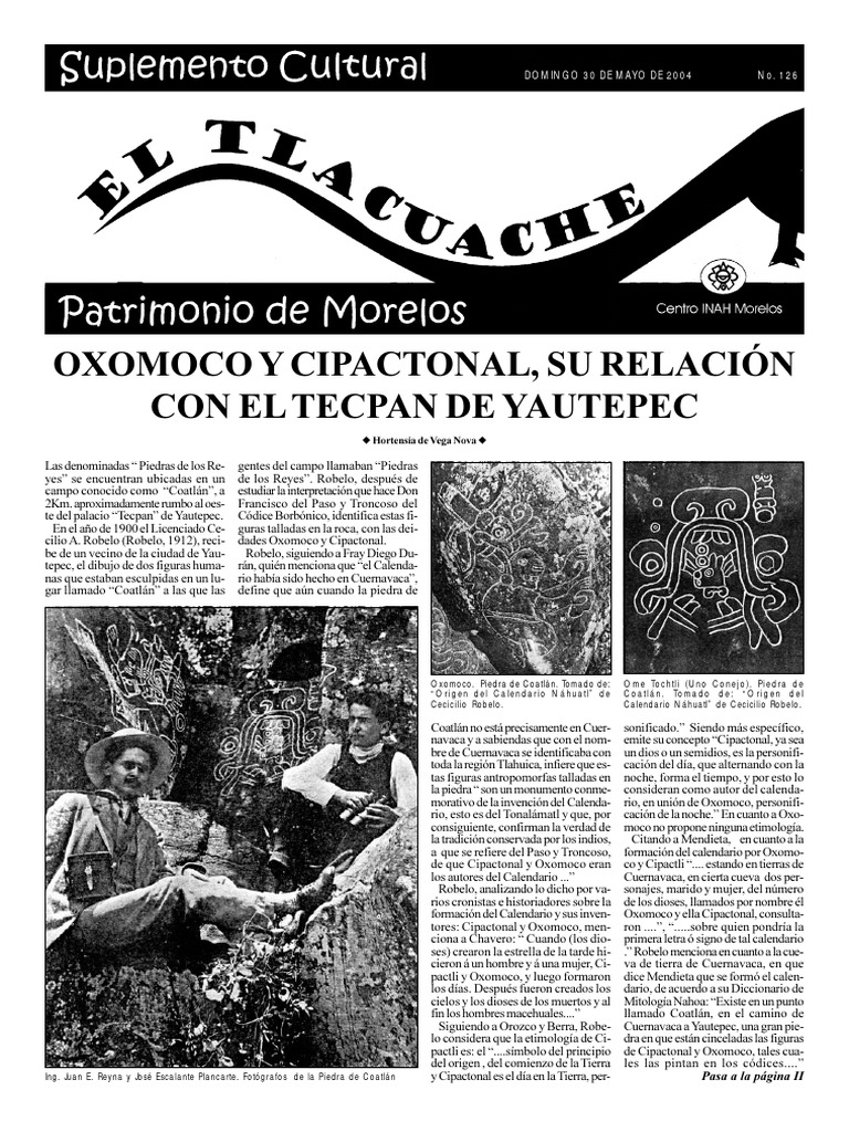 Relación entre Oxomoco y Cipactonal | PDF | Ciencias sociales