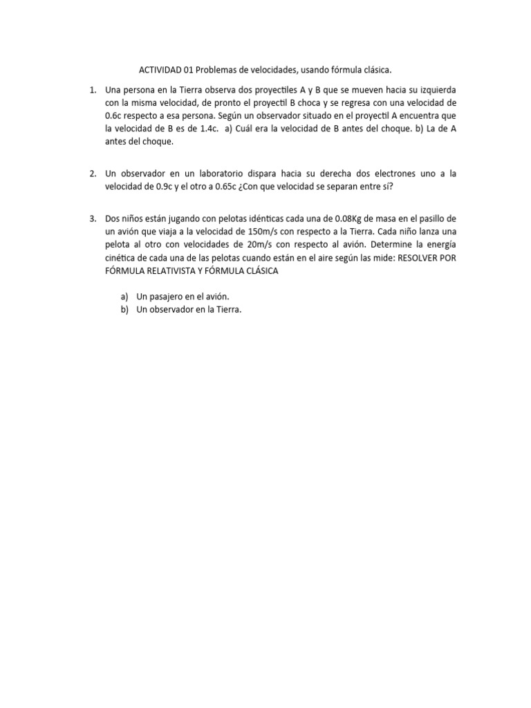 Actividad 01 | PDF