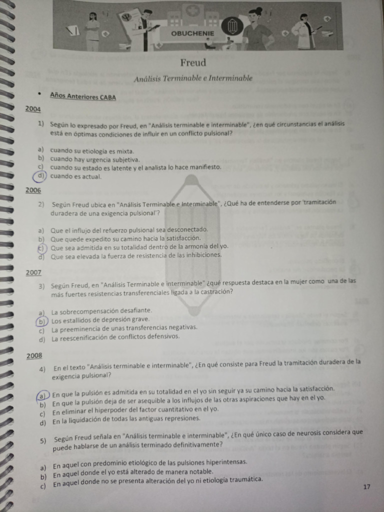 Freud Analisis Terminable Int (Años Anteriores) | PDF