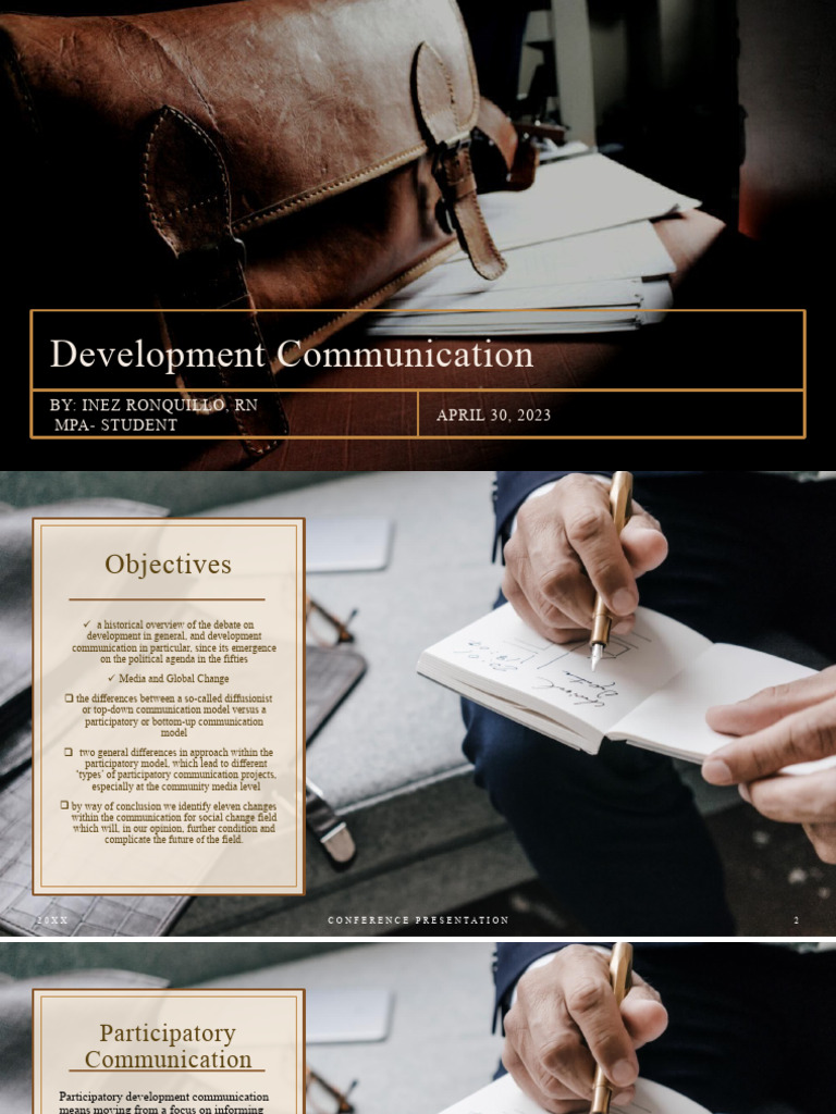 Development Communication | PDF | Communication