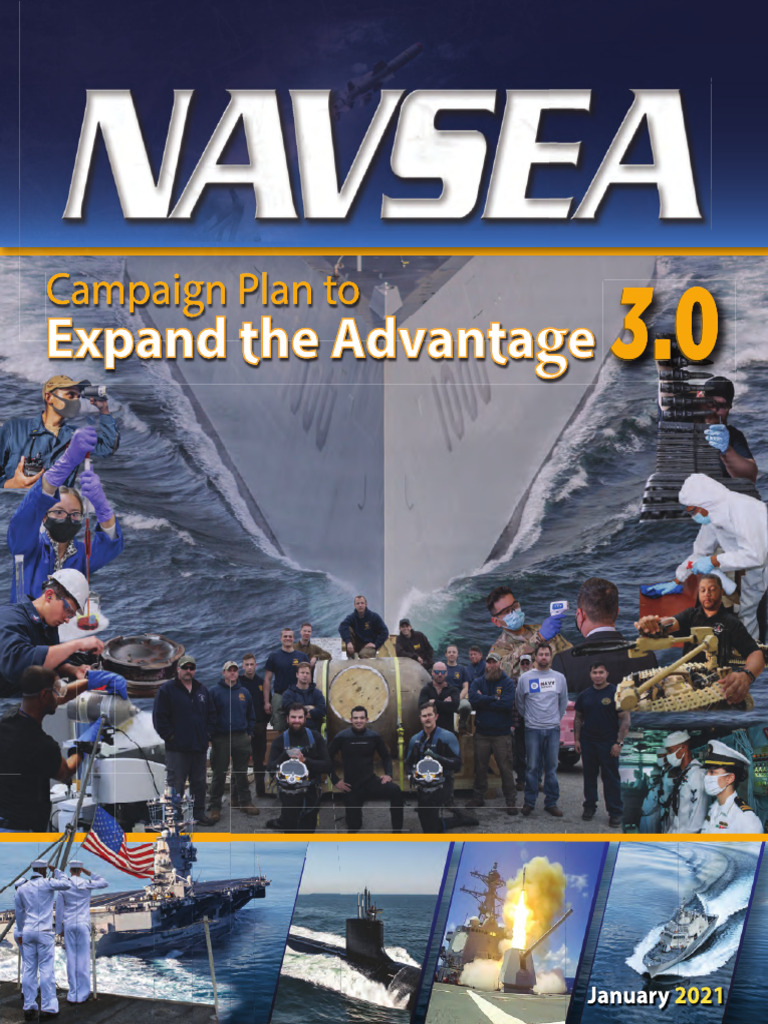 NAVSEA CampaignPlan3.0-Jan2021 | PDF | United States Navy | Analytics