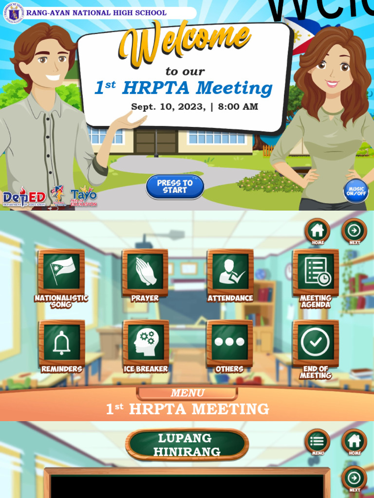 Hrpta Meeting Interactive PPT Template | PDF Hrpta Meeting Interactive PPT Template | PDF