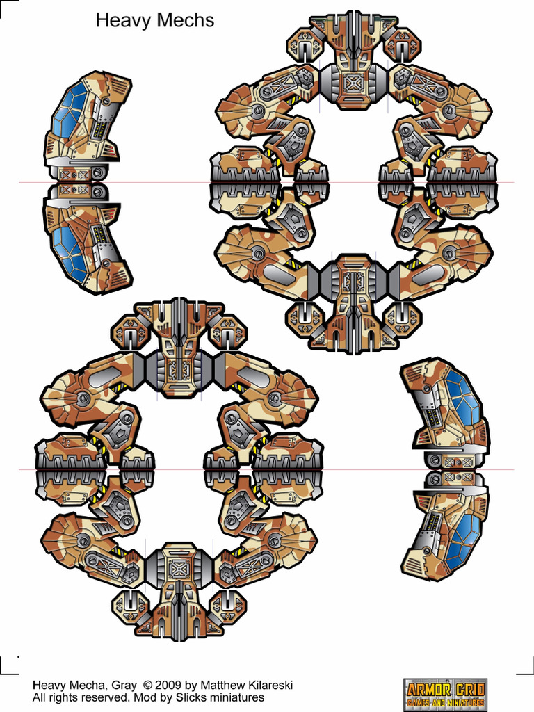 Desert Heavy Mechs | PDF