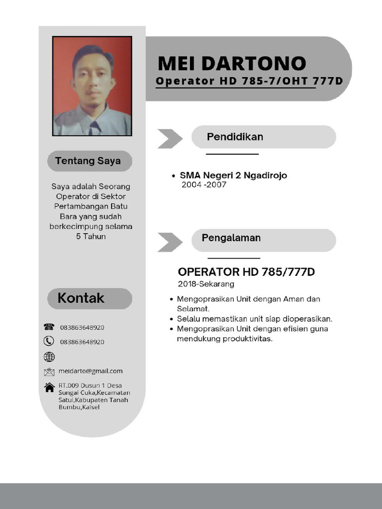 CV 777 | PDF
