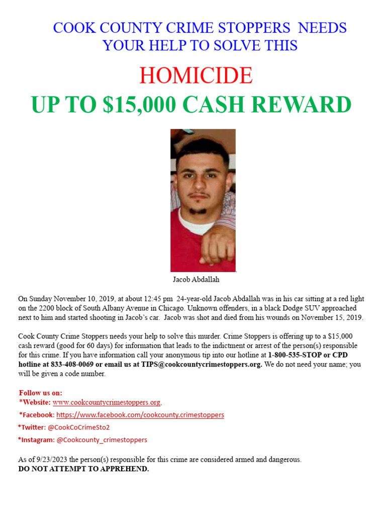 Homicide Abdallah | PDF