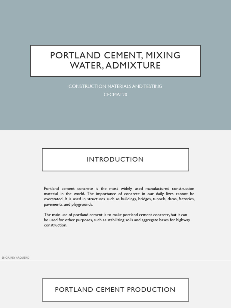 Construction Materials and Testing 4 | PDF