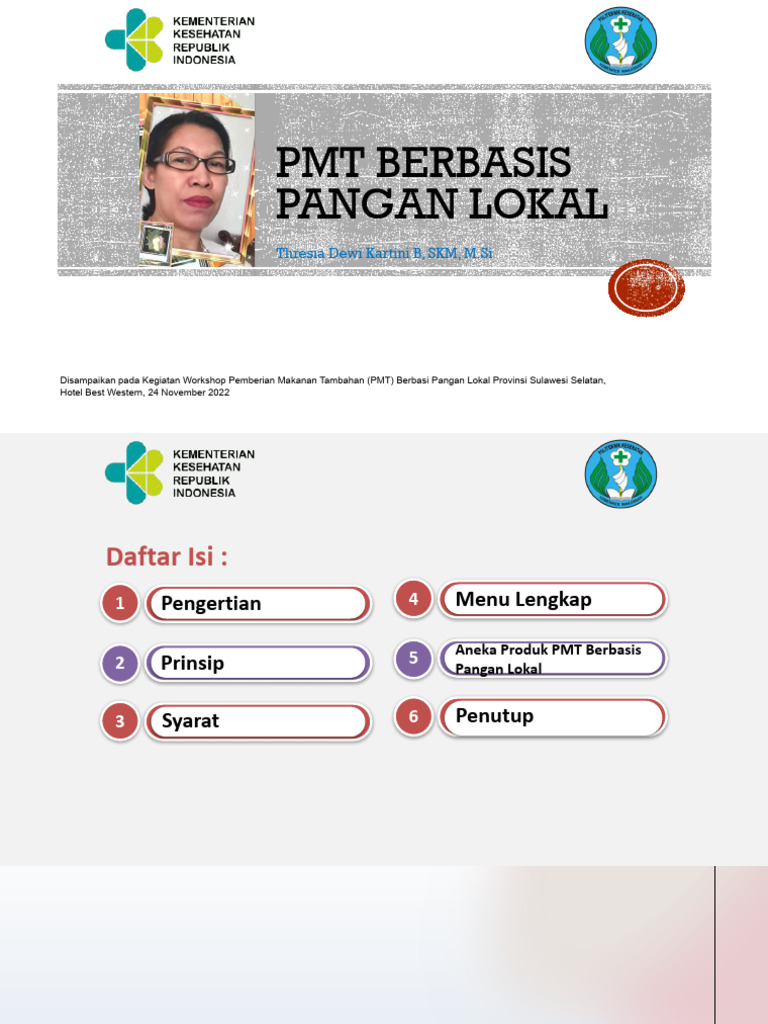 PMT Berbasis Pangan Lokal | PDF | Gaya Hidup