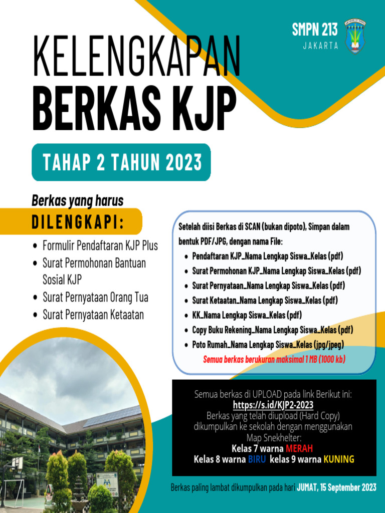 Kelengkapan Berkas KJP 2023 | PDF