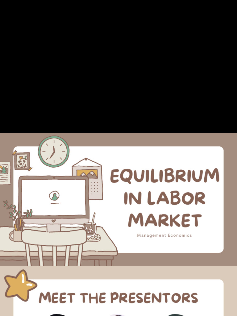Equilibrium in Labor Market | PDF | Labour Economics | Economic Equilibrium