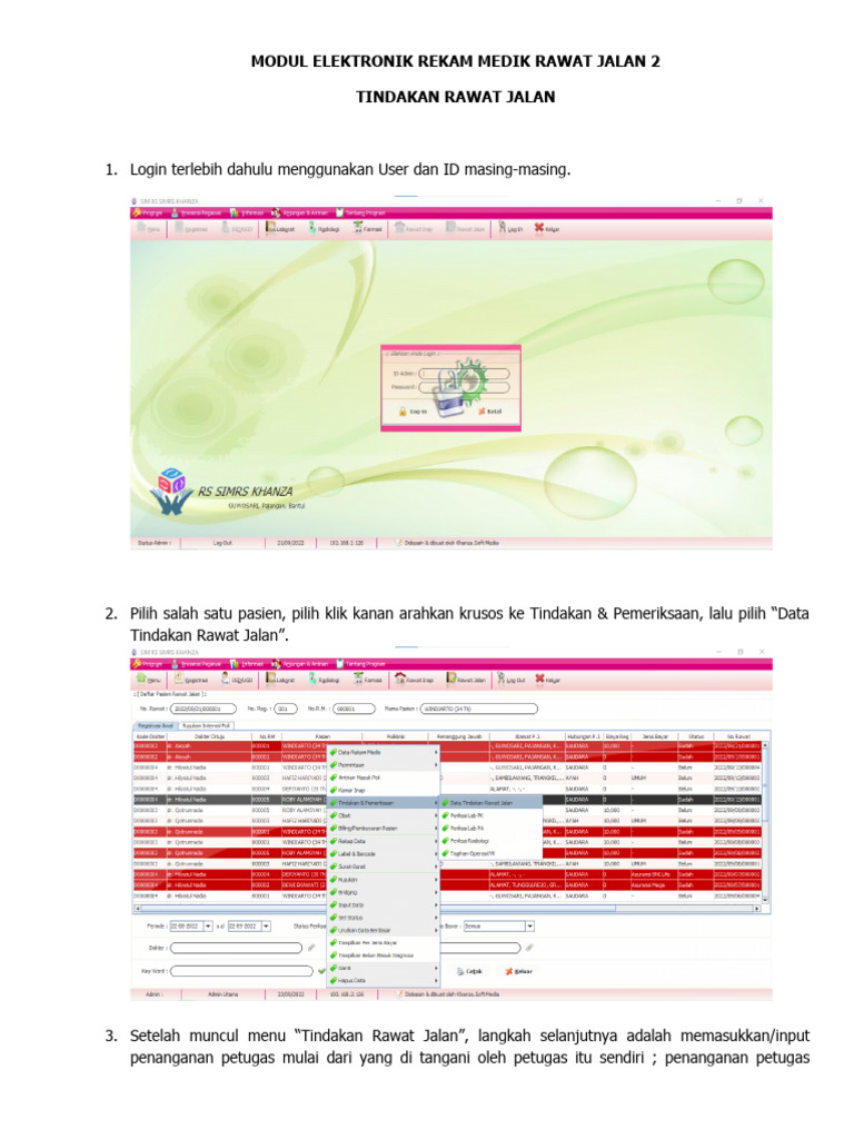 Modul Erm 2 Tindakan Rawat Jalan | PDF