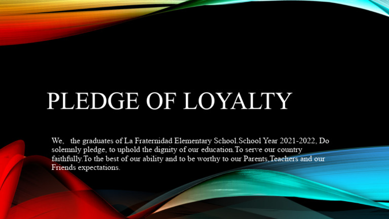 Pledge of Loyalty | PDF