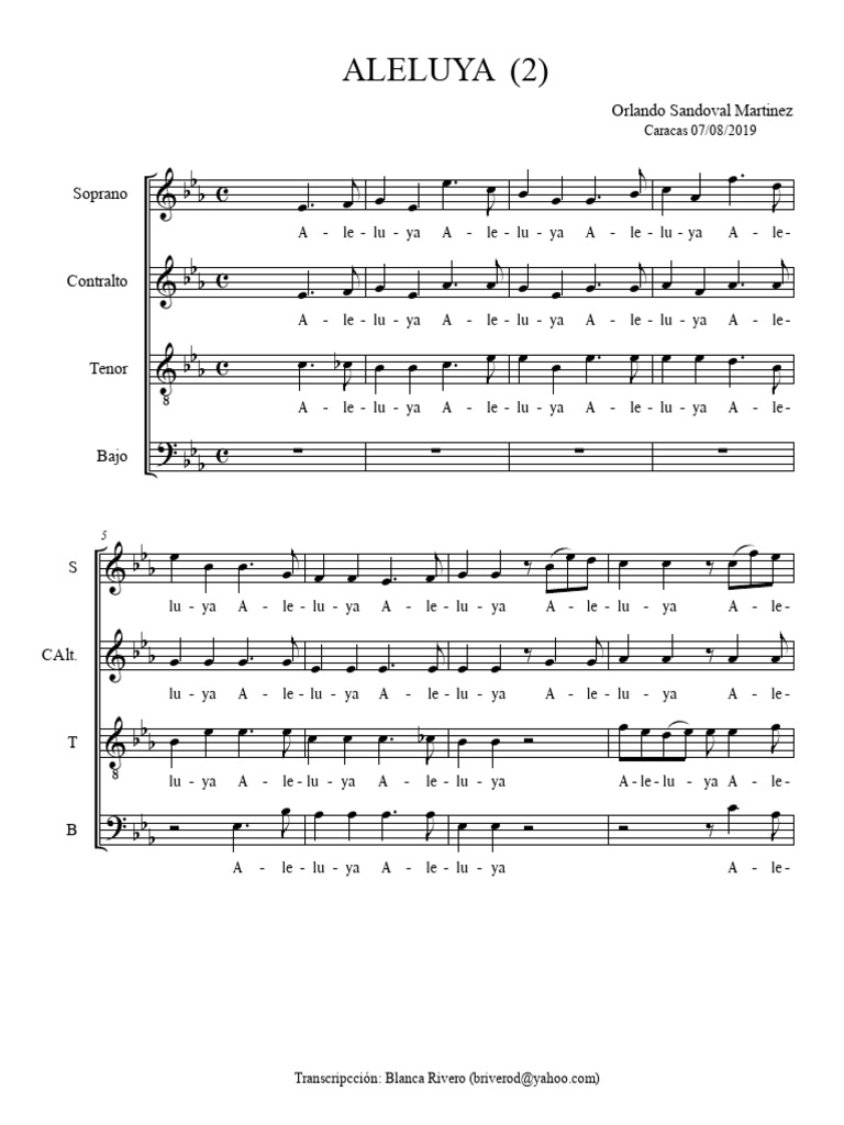 Aleluya | PDF