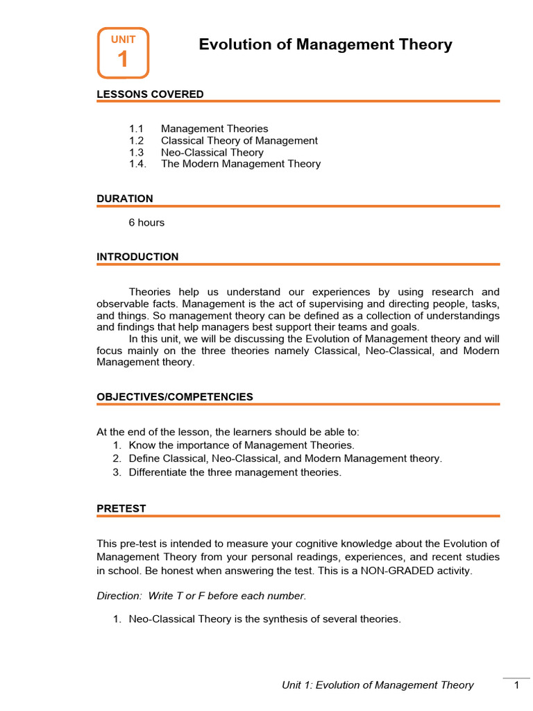 ECE 210 Engg Management Unit 1 Module For BulSU COE ECE | PDF