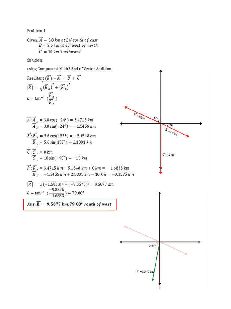 Prob Set Physics | PDF | Acceleration | Kinematics