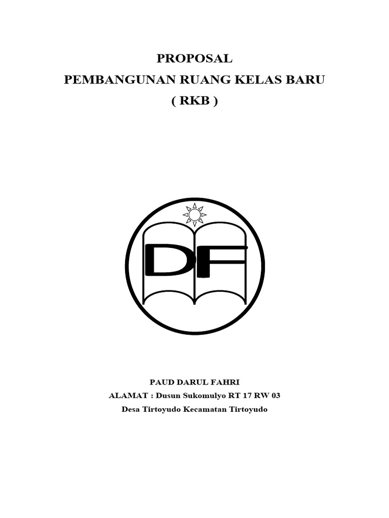 Contoh Proposal RKB Paud | PDF