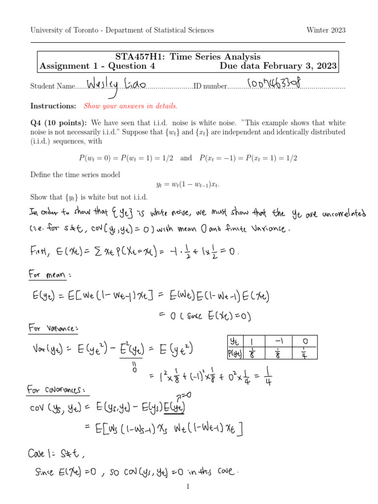 Assignment1 Winter2023 Q4 PDF | PDF