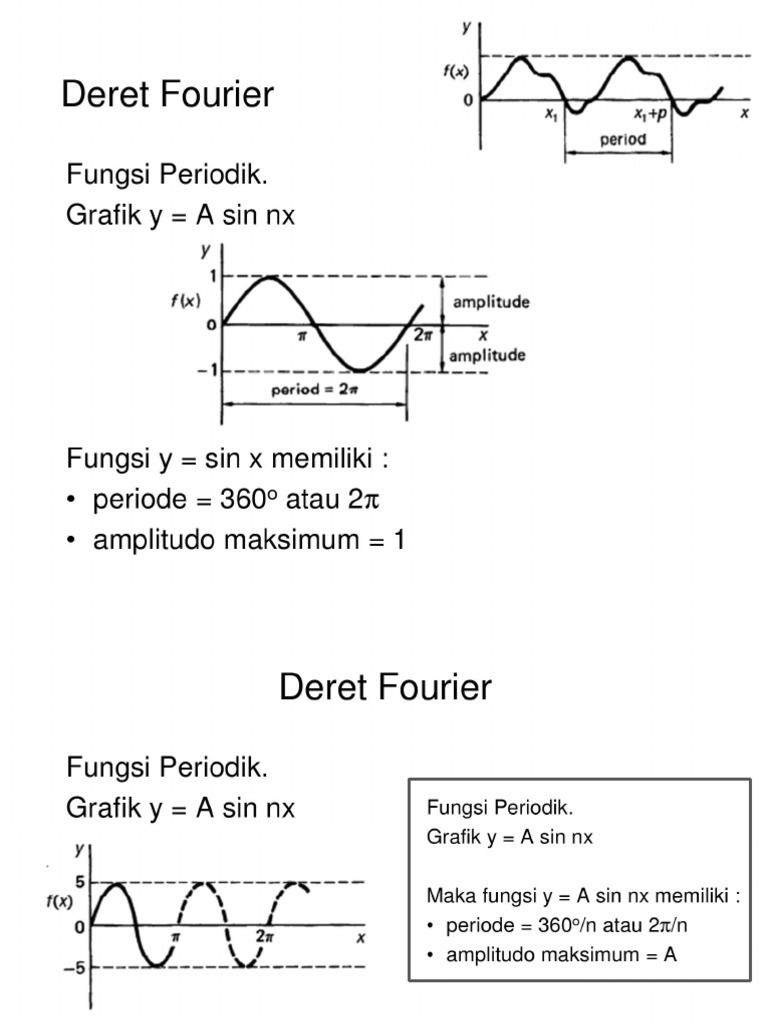 Lecture - Deret Fourier | PDF
