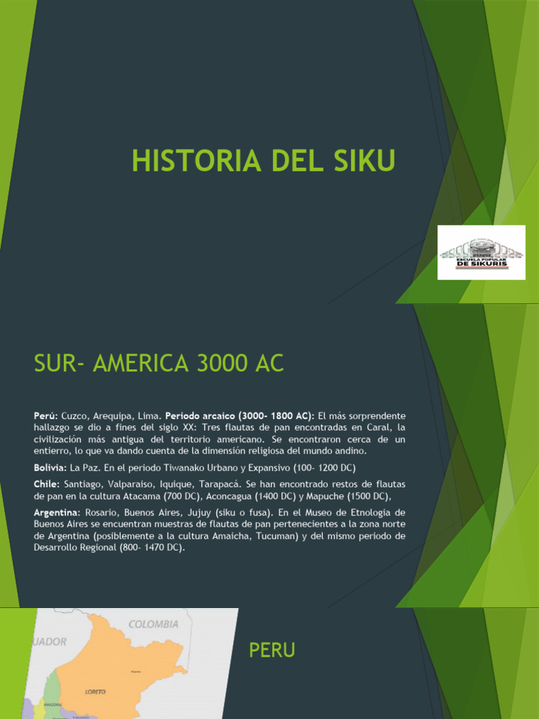 Historia Del Siku | PDF | Flauta | Imperio Inca