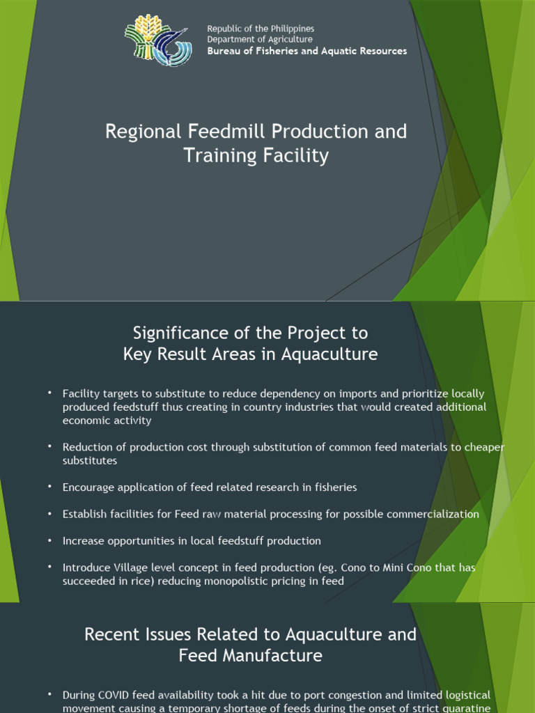 Feed Mill Proposal Preentation (Dar) | PDF