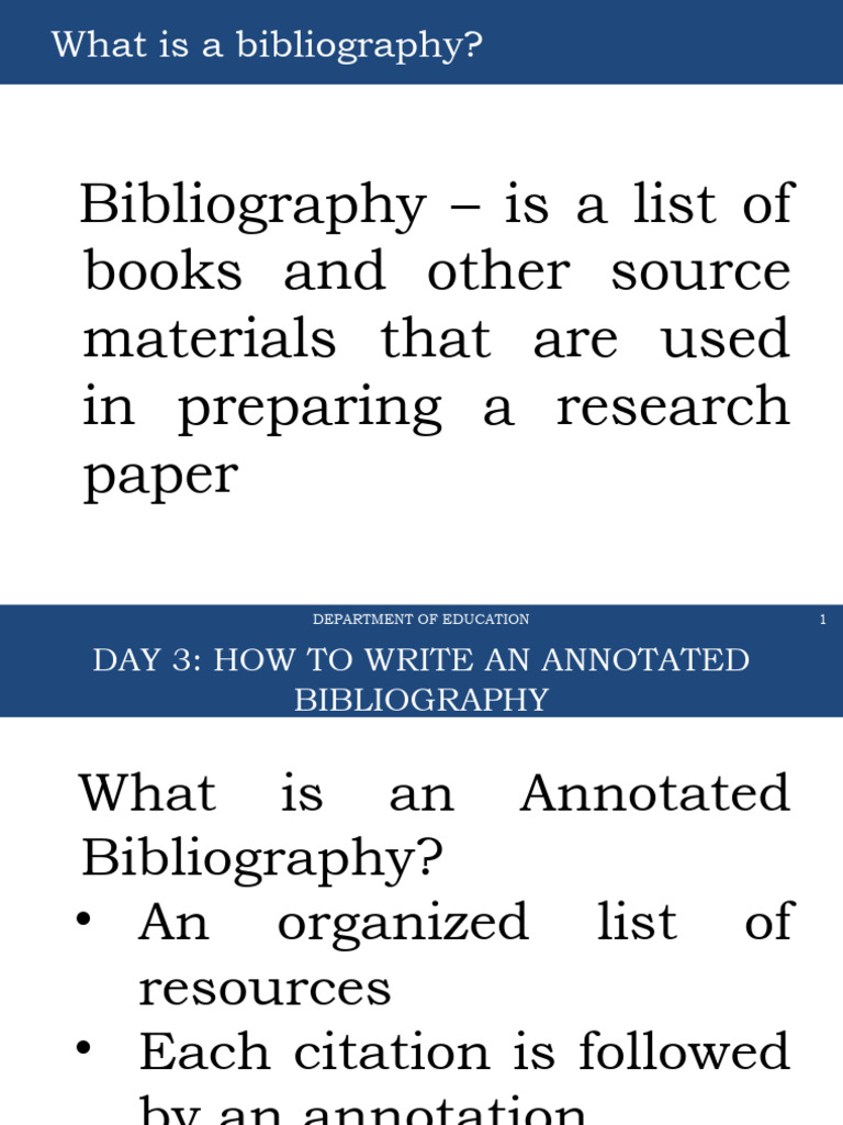 PRACTICAL RESEARCH 2 Annotated Bibliography | PDF | Bibliography | Citation