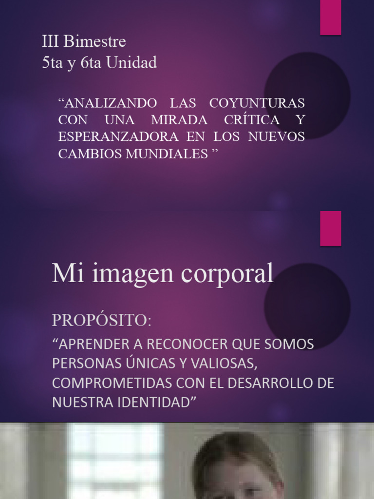 Imagen Corporal | PDF