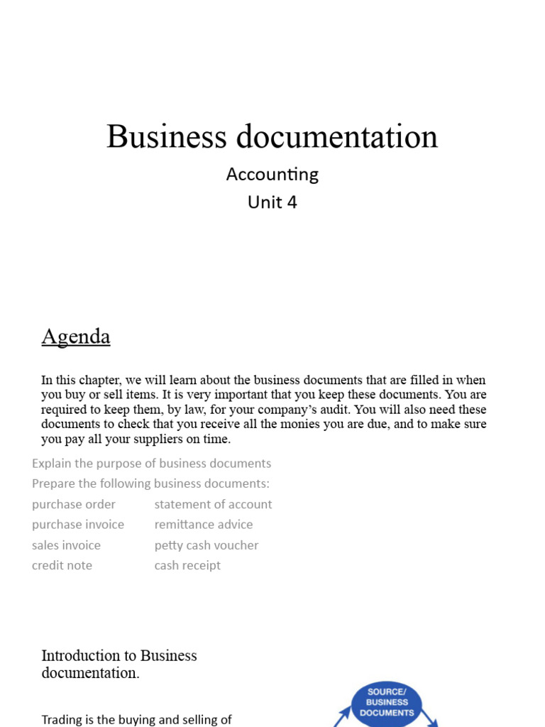 Accounting Unit 4 | PDF