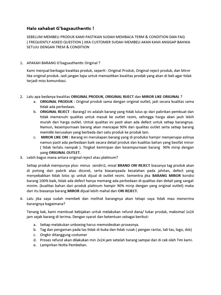 Halo Sahabat G | PDF | Bisnis