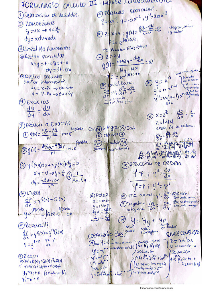 Formulario C3 ML | PDF