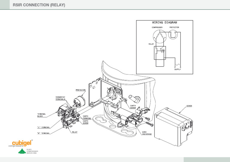 RSIR Compressor Wiring Diagram | PDF | Science & Mathematics