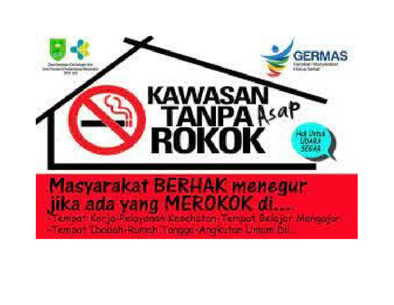 Spanduk Kawasan Tanpa Rokok 4x1 | PDF