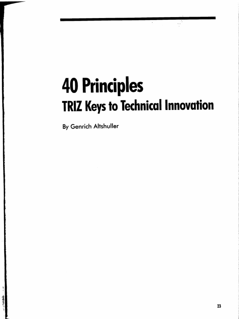 TRIZ | PDF