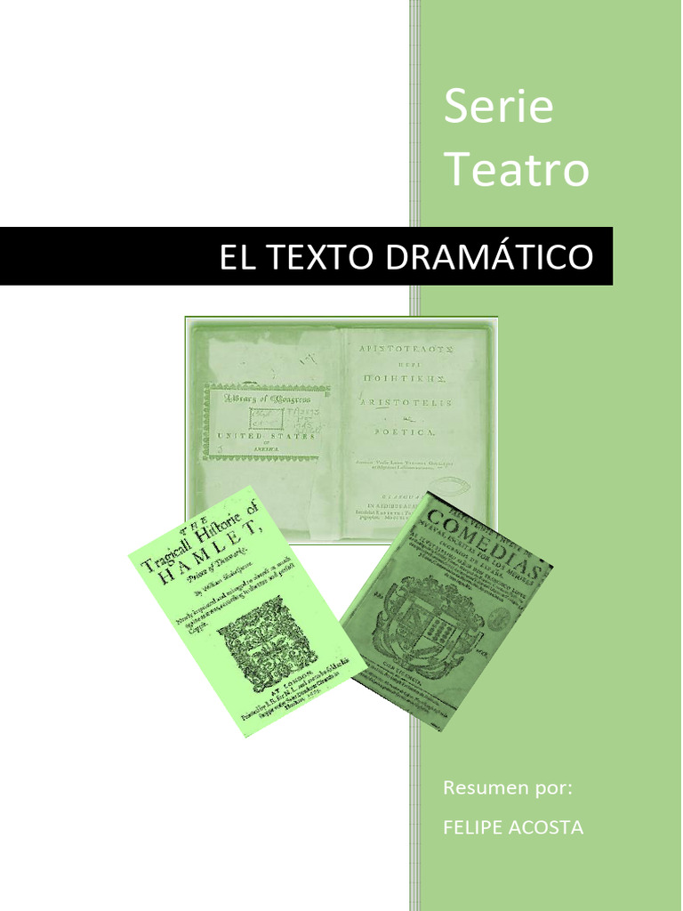 El Texto Dramático | PDF | Teatro | Tragedia