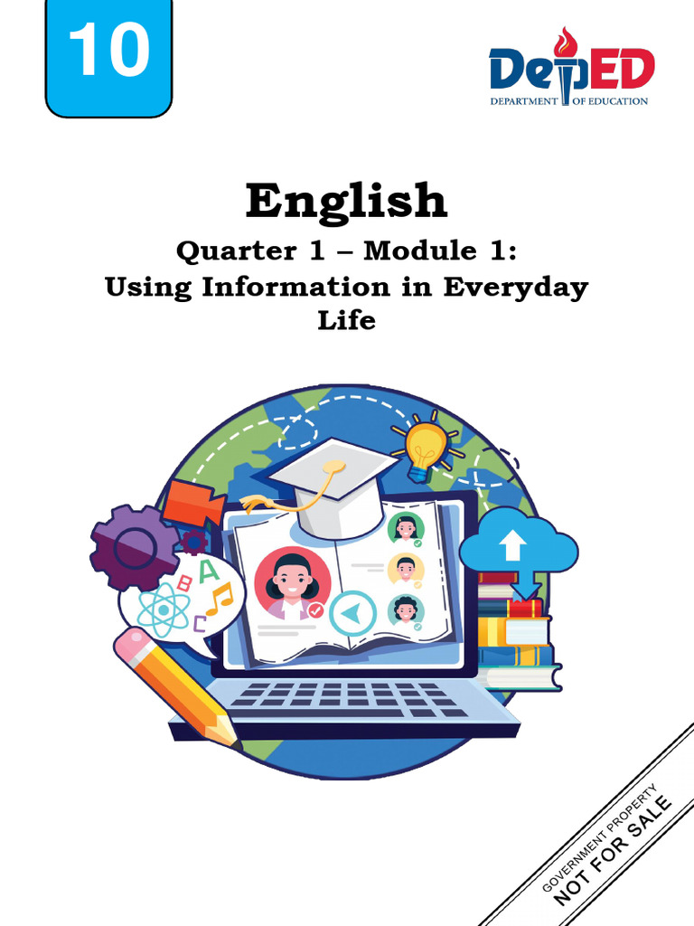 Q1 English10 Module 1 | PDF | Business | Self-Improvement