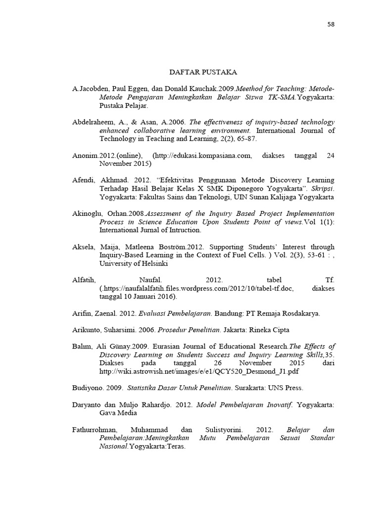 Daftar Pustaka | PDF