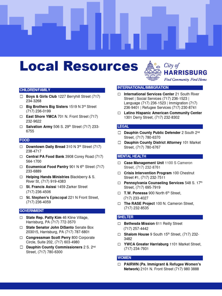Local Resource Flyer 1 | PDF | Sports & Recreation