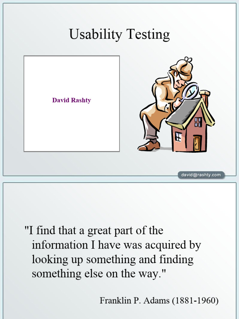 Lec 2001 8e | PDF | Usability | Cognitive Science