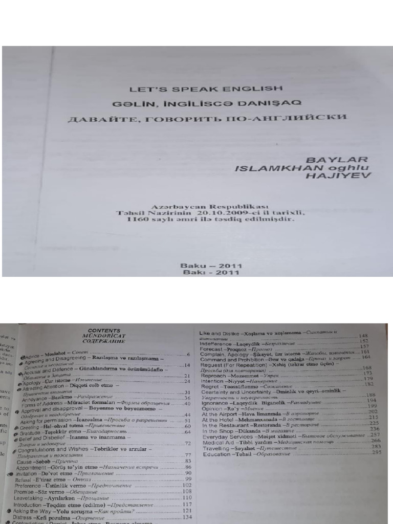 Let's Speak English | PDF