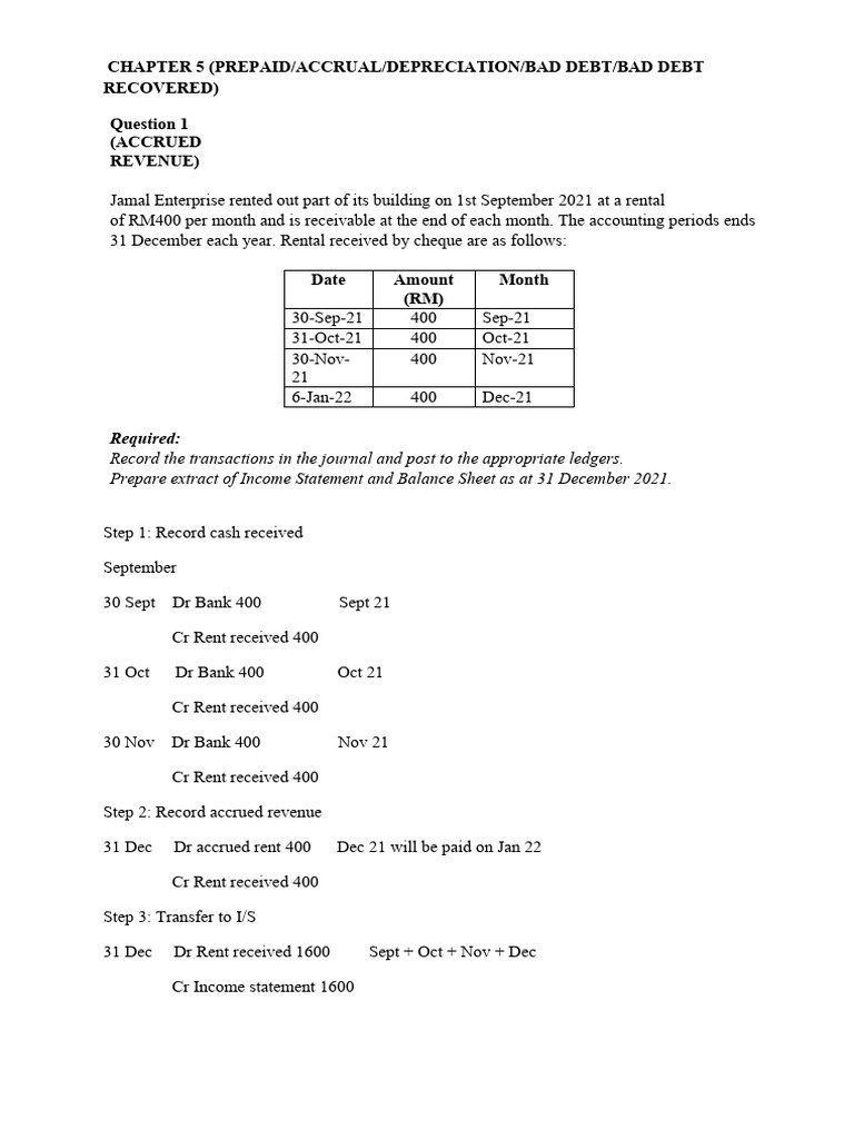TUTORIAL 5 (1) - Combined | PDF