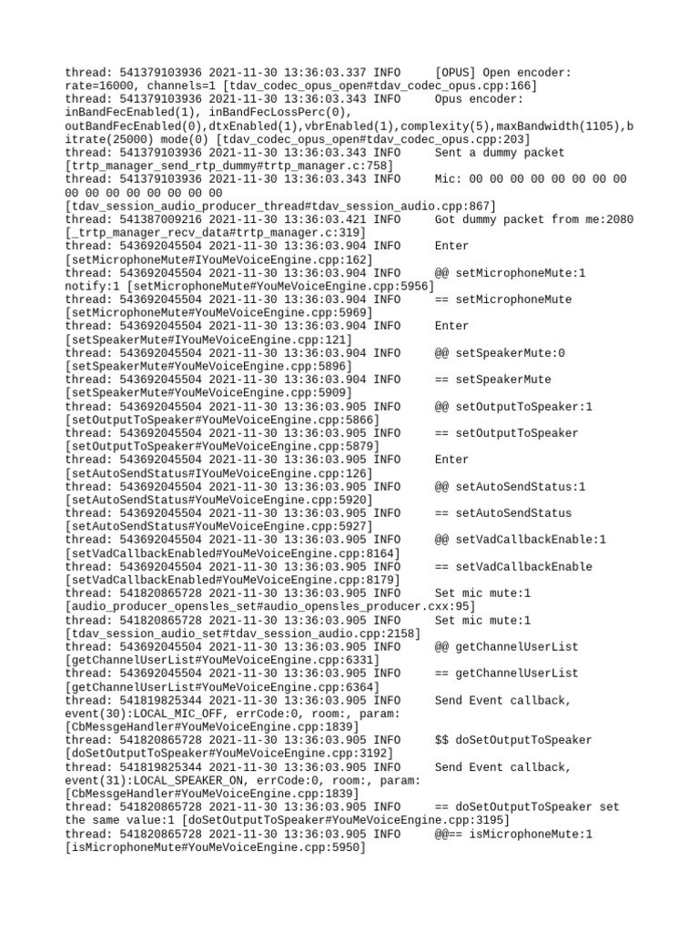 Ymrtc Log Bak | PDF | Network Socket | Internet Architecture
