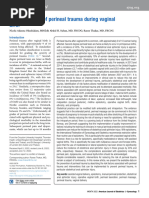 Ritgen Manuever | PDF | Motherhood | Childbirth