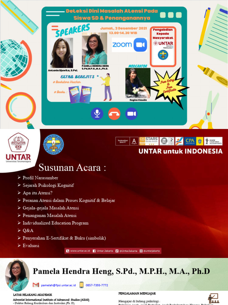 Atensi Siswa | PDF | Sains & Matematika